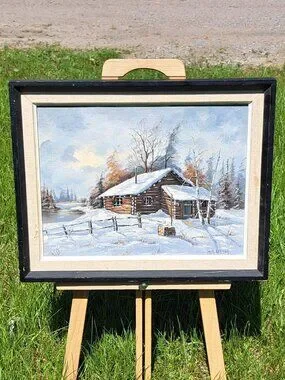 Jack Zitman | Art | Canadian Winter Scene Painting By Jack Zitman ...